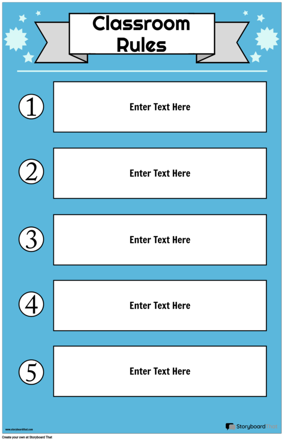 Classroom Expectations and Procedures Template