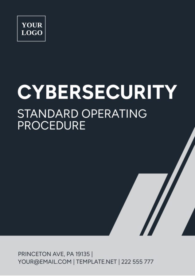 Cyber Security Standard Operating Procedure Template