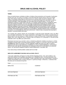 Policy and Procedures Template for Substance Abuse Treatment