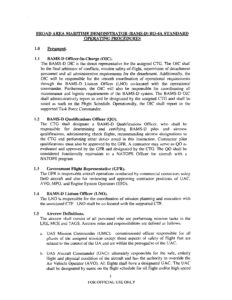 Usmc Standard Operating Procedure Template