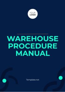 Warehouse Policies and Procedures Manual Template