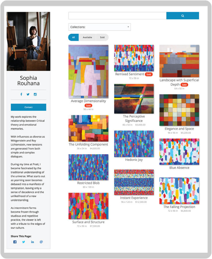 Art Inventory Sheet Template