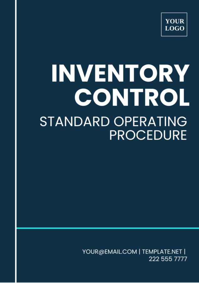SOP for Inventory Management Template